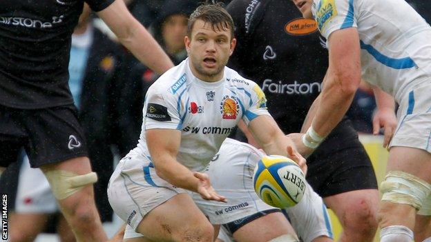 Exeter Chiefs: Scrum-half Dave Lewis signs new contract - BBC Sport