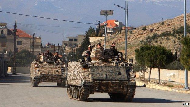 Five Lebanon soldiers killed in border clash - BBC News