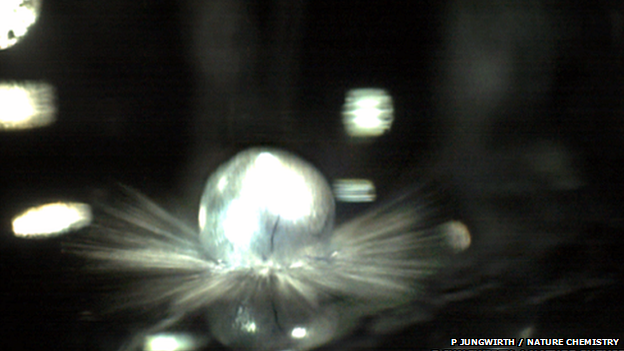 Metal explosions 'driven by charge' - BBC News