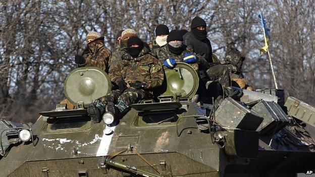Ukraine crisis: Battle rages for Debaltseve despite truce - BBC News