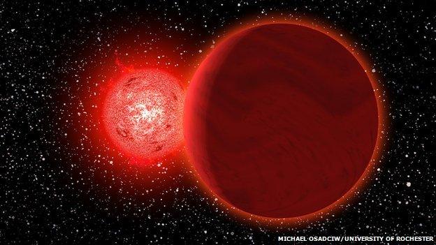 Alien star system buzzed the Sun - BBC News