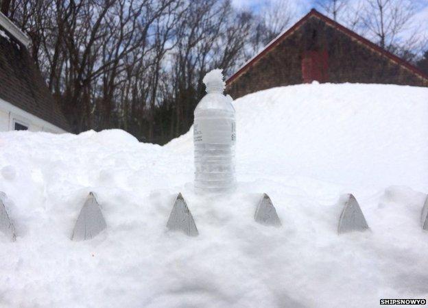 10 weird things Americans are doing in the snow - BBC News