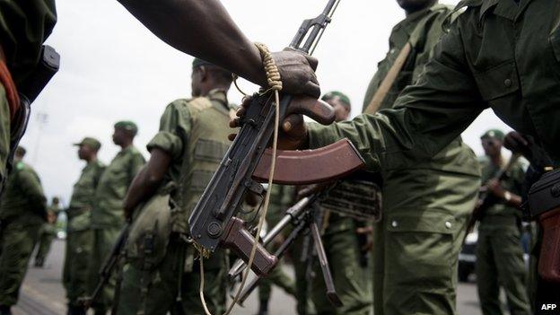 DR Congo government 'almost as bad as rebels' - BBC News