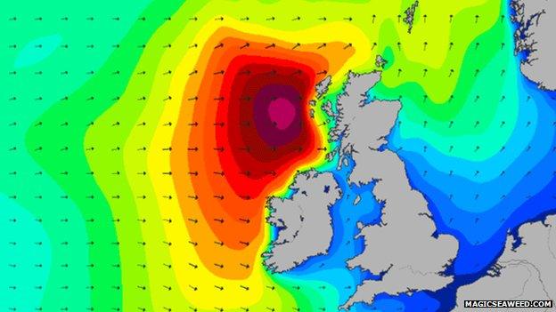 Severe gales leave 4,100 without power - BBC News
