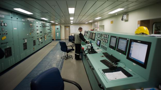 On board the world's biggest ship - BBC News