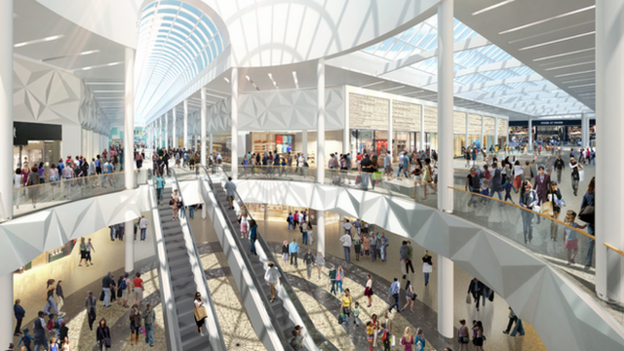 Sheffield's Meadowhall celebrates 25th anniversary - BBC News