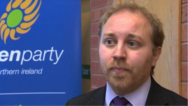 Steven Agnew claims Greens led to SF U-turn on welfare bill - BBC News