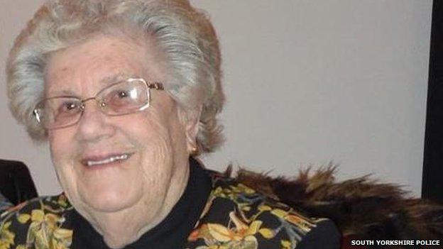 Barnsley fatal crash victim, 85, named as Ruth Cocker - BBC News