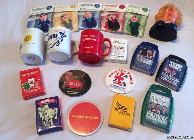 Election 2015: The people behind the political memorabilia - BBC News