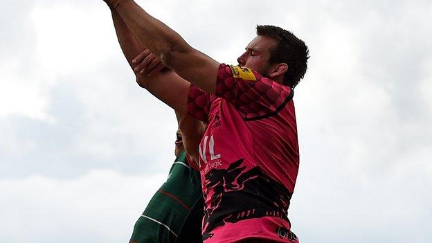 London Welsh: Skipper Matt Corker extends stay with Exiles - BBC Sport