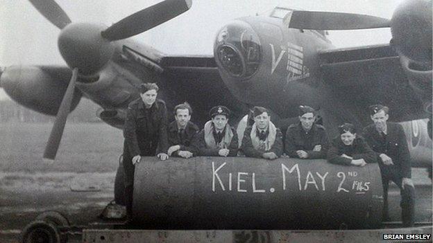 Remembering the last raid on Nazi Germany - BBC News