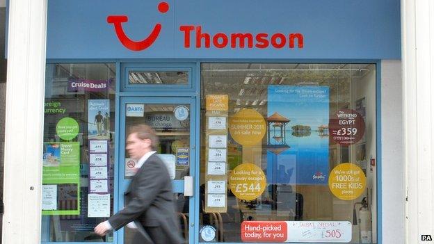 Thomson and First Choice phased out in Tui Travel rebrand - BBC News
