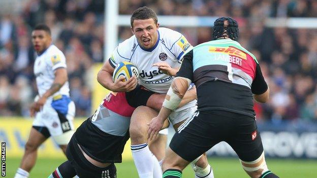 Rugby World Cup: Sam Burgess 'aura' impresses Dallaglio - BBC Sport