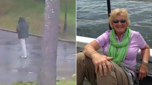 Helicopter search for missing American Susan McLean - BBC News