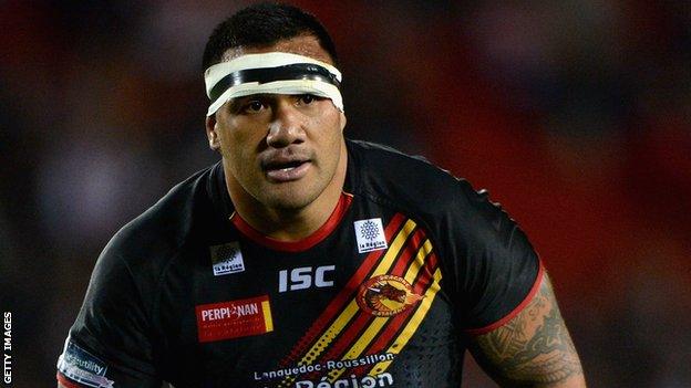 Jeff Lima: Catalans Dragons prop handed four-match suspension - BBC Sport