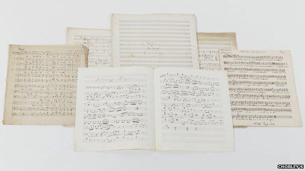 Sir Hubert Parry auction: Lots of early works fail to sell - BBC News