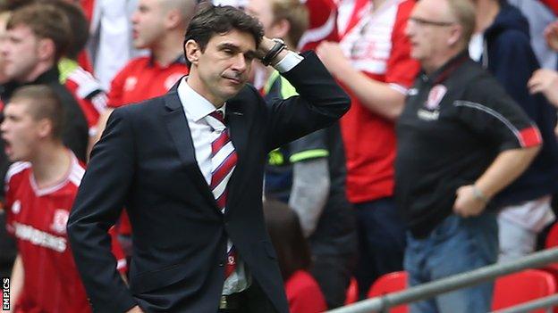Aitor Karanka: Middlesbrough coach confident of top-flight aims - BBC Sport