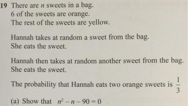 *That* GCSE maths question and the students who tried to answer it ...