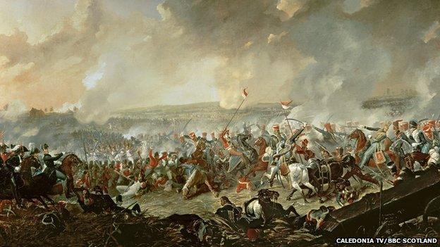 Who were the Waterloo Scots? - BBC News
