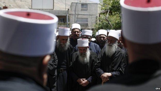 Syria's Druze under threat as conflict spreads - BBC News