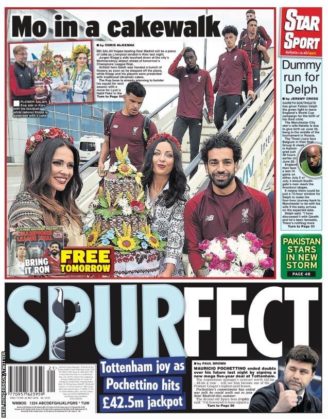 Friday's sports pages - BBC Sport