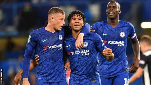 Chelsea 7-1 Grimsby Town: Reece James impresses on debut - BBC Sport