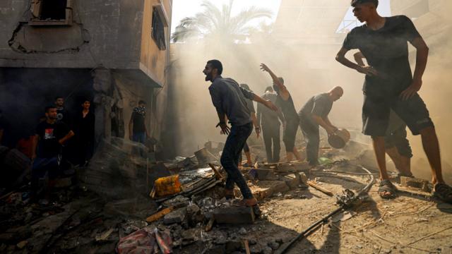 Waraana Israa'el-Hamaas: Qaamooleen Israa'el bakka bu'uun mari'ataa ...