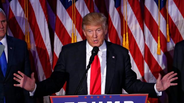 Donald Trump terpilih jadi presiden AS: Obama beri selamat dan undang ke Gedung Putih - BBC News ...