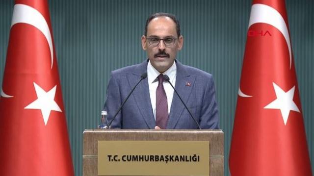 Cumhurbaşkanlığı Sözcüsü Kalın: S-400'ler aktif şekilde kullanılacak ...