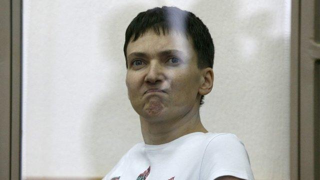 Savchenko trial: Calls grow for release of Ukraine pilot - BBC News