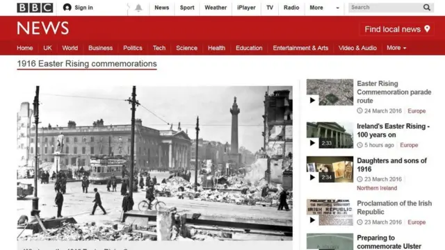 Easter Rising - As it happened 100 years ago - BBC News