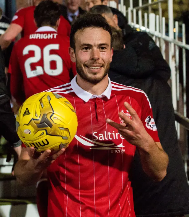 FT: Dundee 0-7 Aberdeen - Considine hat-trick - BBC Sport