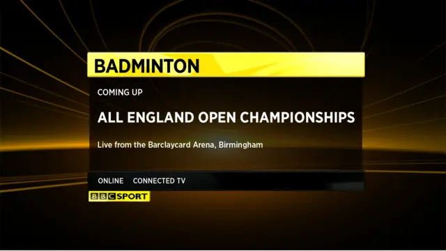 All England Open Badminton Championships - finals - BBC Sport