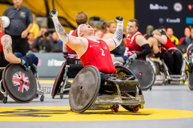 Invictus Games - wheelchair rugby silver for UK - BBC Sport