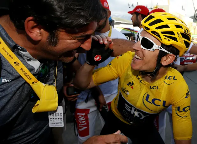 Tour de France: Relive how Geraint Thomas became first Briton to win on ...