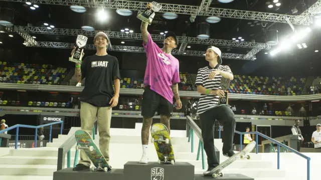 Watch the SLS World Tour Los Angeles finals - BBC Sport
