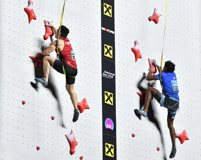 Watch Climbing World Championships - men's combined final - BBC Sport