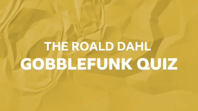 BBC Teach - Roald Dahl Day Lesson - BBC