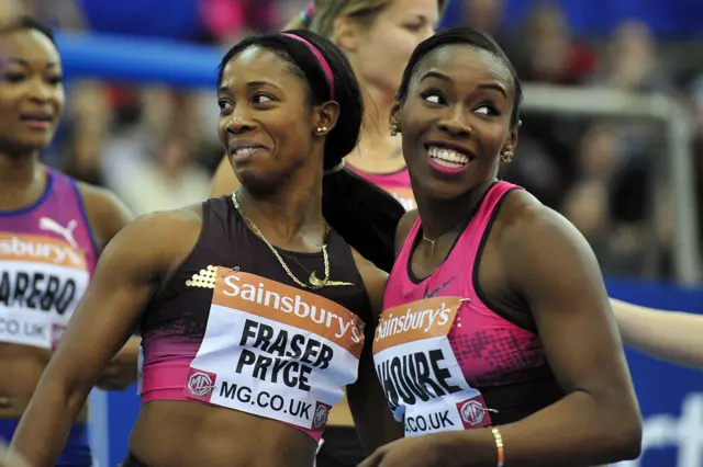Glasgow Indoor Grand Prix - Laura Muir, Katarina Johnson-Thompson ...