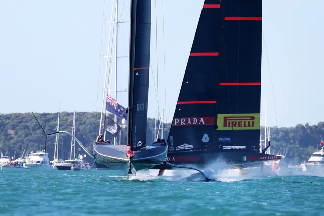 The Prada Cup Final LIVE: Team Ineos v Luna Rossa, race seven & eight ...