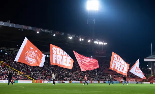 Premiership: Aberdeen beat Dundee Utd to go third - reaction - BBC Sport