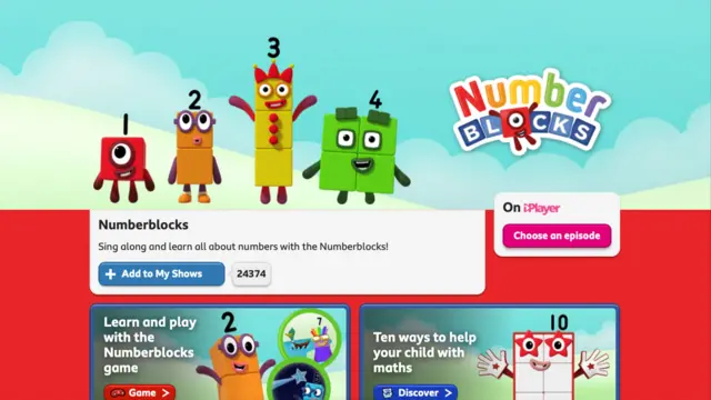 Numberblocks - Live Lesson - BBC