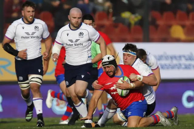Scotland A defeat Chile in Santiago - BBC Sport