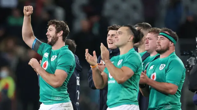New Zealand v Ireland live: Ireland secure historic win over 14-man New ...