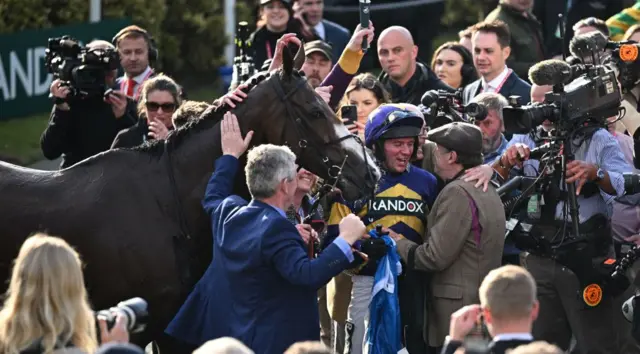Grand National LIVE: Reaction after favourite Corach Rambler wins - BBC ...