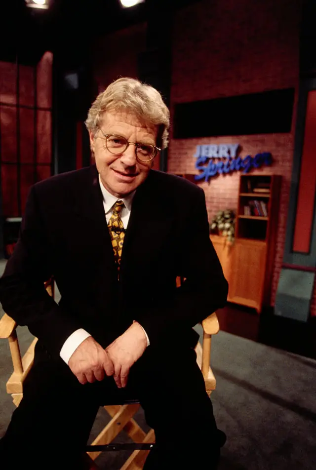 Jerry Springer: Era-defining talk show host dies aged 79 - BBC News