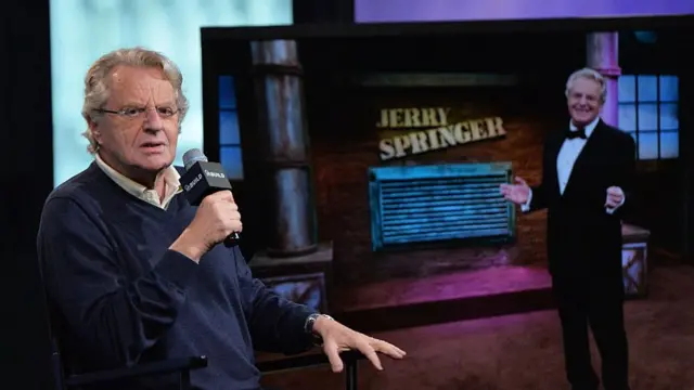 Jerry Springer: Era-defining talk show host dies aged 79 - BBC News