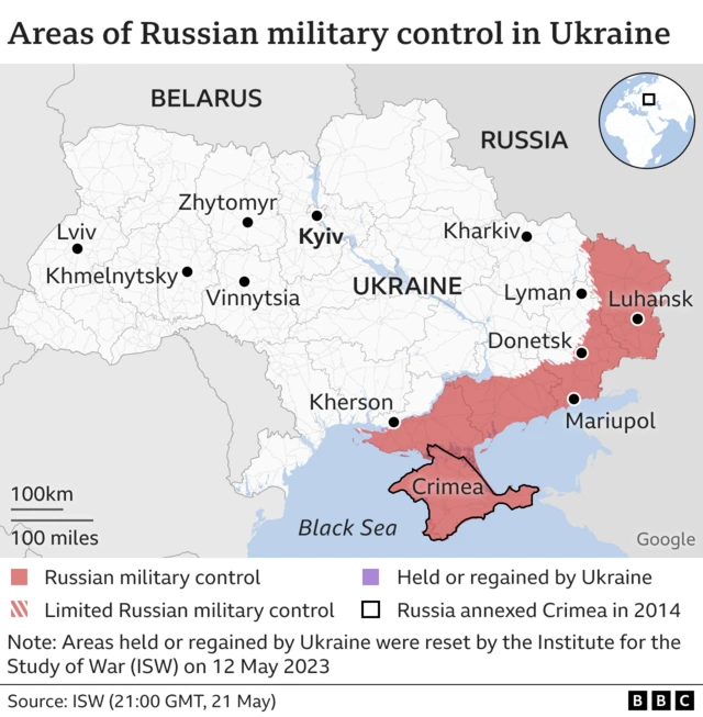 How BBC Verify found and analysed Russia's defences - BBC News