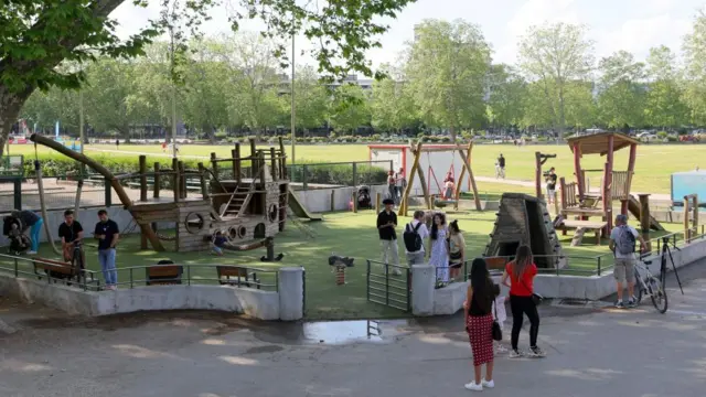 France knife attack: Children seem stable after French playground ...