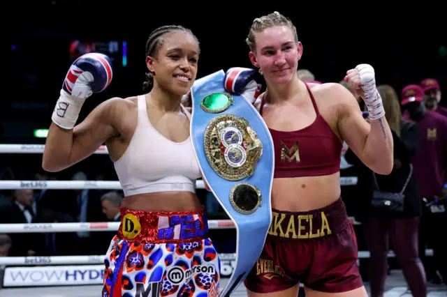 As it happened: IBF champion Natasha Jonas narrowly defeats Mikaela Mayer via split decision in ...